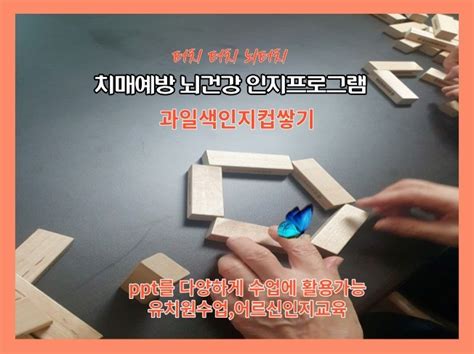 치매예방 뇌건강 실버인지프로그램 크몽