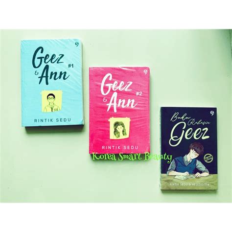Jual Paket 3 Buku Geez Ann 1 Dan 2 Buku Rahasia Geez Rintik Sedu