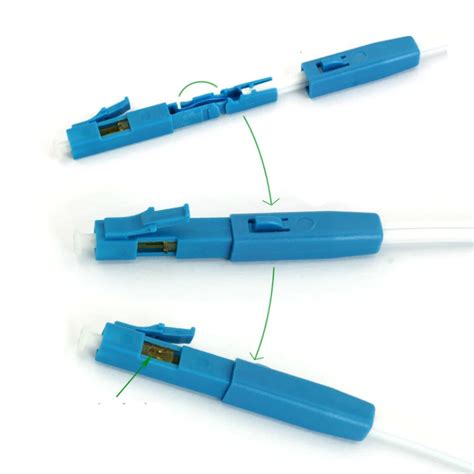Conector R Pido De Fibra LC UPC 50 Piezas FTTH Env O Gratis
