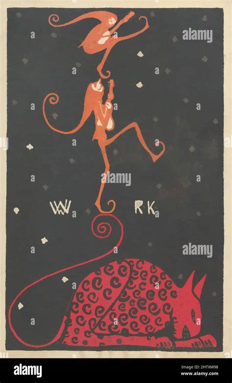 Art Inspired By Humorous Subject 1907 Color Lithograph Sheet 5 12