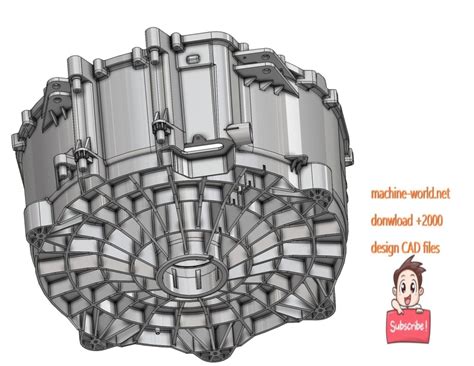 Industrial 3d Model Household Injection Mold Machine World