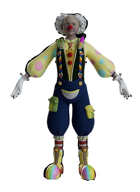 Biped Rigged Model Lily Ying Lee Li