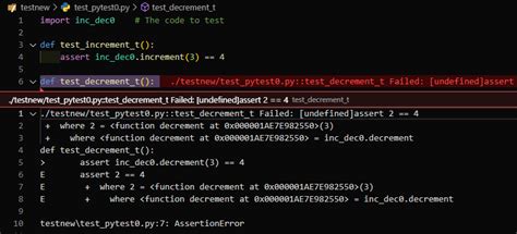 Syntax Highlighting In The Output Of Tests Explorer · Issue 17411 · Microsoftvscode Python