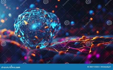 Quantum Illumination Ai Crafted Qubit Realities Ai Generate Stock