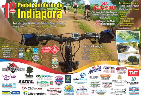 1º Pedal Solidário De Indiaporã