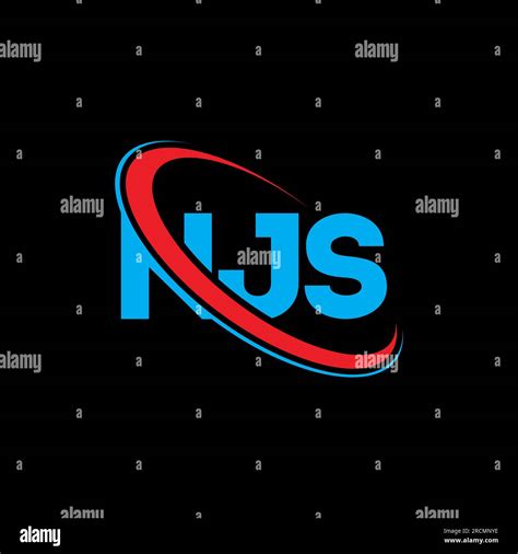 Njs Logo Njs Letter Njs Letter Logo Design Initials Njs Logo Linked