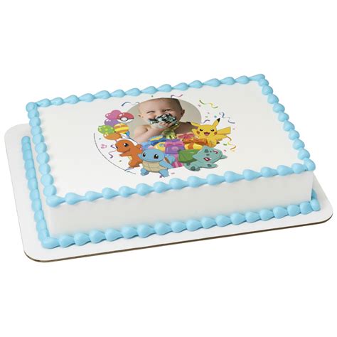 Order Pokémon Happy Party Edible Image® By Photocake® Frame Cake From