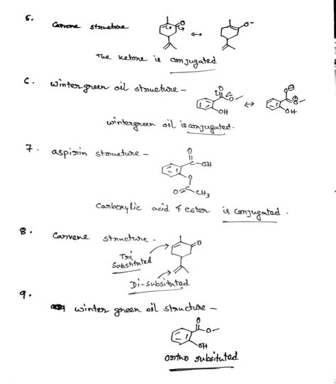 [solved] 5 Is The Ketone In Carvone Classified As Saturated Or