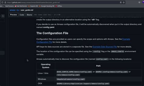 Amass V4 Configyaml Default Location Not Working Rbugbounty