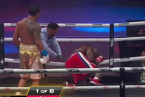 Dinamita En Las Manos Vitor Belfort Noqueó A Evander Holyfield En El