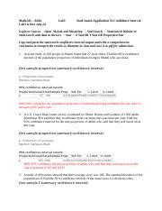 Lab Docx Math Addo Lab Is Due July Lab Statcrunch