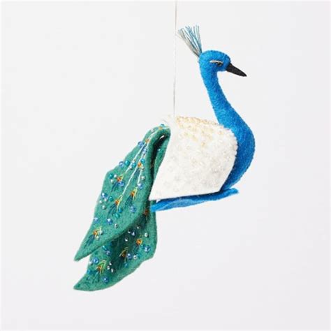 Felt Peacock Etsy