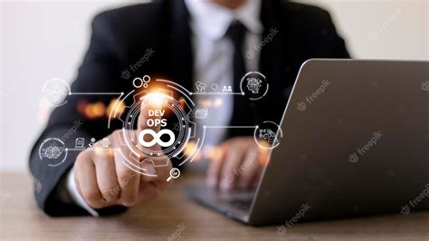 Premium Photo Devops Concept Software Development And It Operations