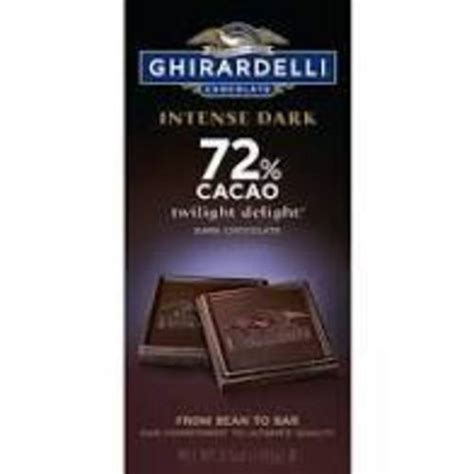Ghirardelli Chocolate Bar • Intense Dark 72