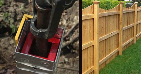 How To Easily Install A Fence Post Near Or Next To Your House With A