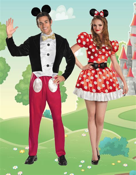 Mickey And Minnie Mouse Halloween Costumes Adults At Lucille Minor Blog