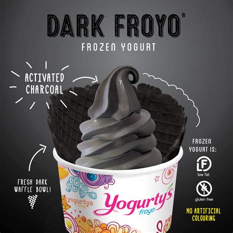 Dark Froyo® Frozen Yogurt Yogurtys® Froyo® Frozen Yogurt Yogurtys® Froyo® Frozen Yogurt