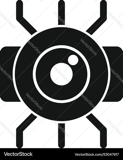 Smart Home Camera Using Face Recognition Vector Image