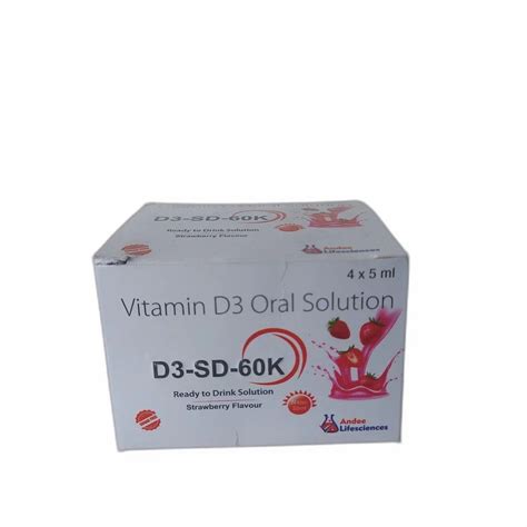 Vitamin D3 Oral Solution 4 X 5 Ml At Rs 50bottle In Panchkula Id