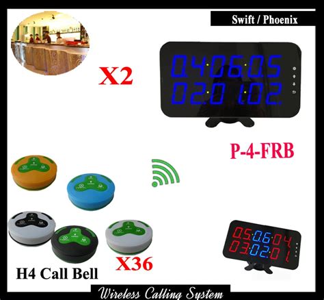 Mhz Wireless Call Bell System Wireless Waiter Call System Waiter Calling System Button