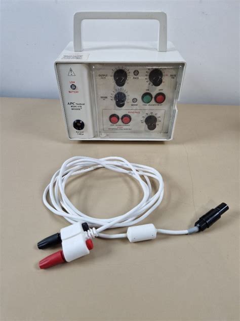 Used Cardiac Pacemaker Apc Bedside Model 4170 External Pulse Generator