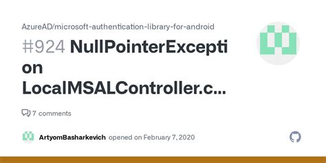 Nullpointerexception On Pleteacquiretoken