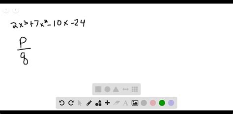 solved for the following exercises use the rational zero theorem to