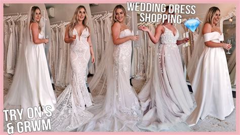 Trying On Wedding Dresses 60 Photos