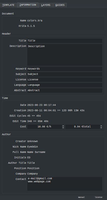 Project Pages Plugin Plugins Krita Artists