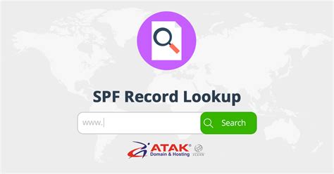 Spf Check Spf Lookup Spf Sender Policy Framework Atak Domain