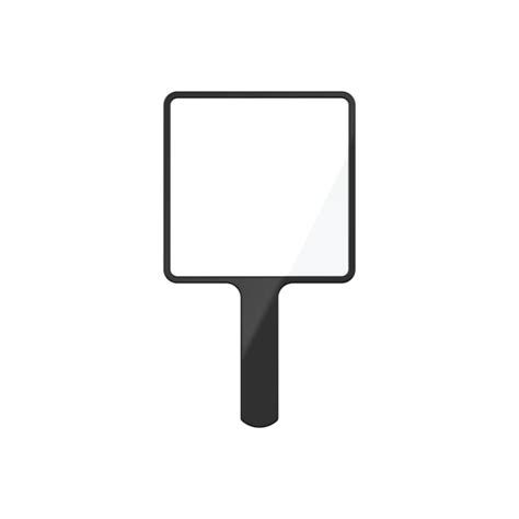 손 거울 사각 중 메이크업 Packaging Ctkclip