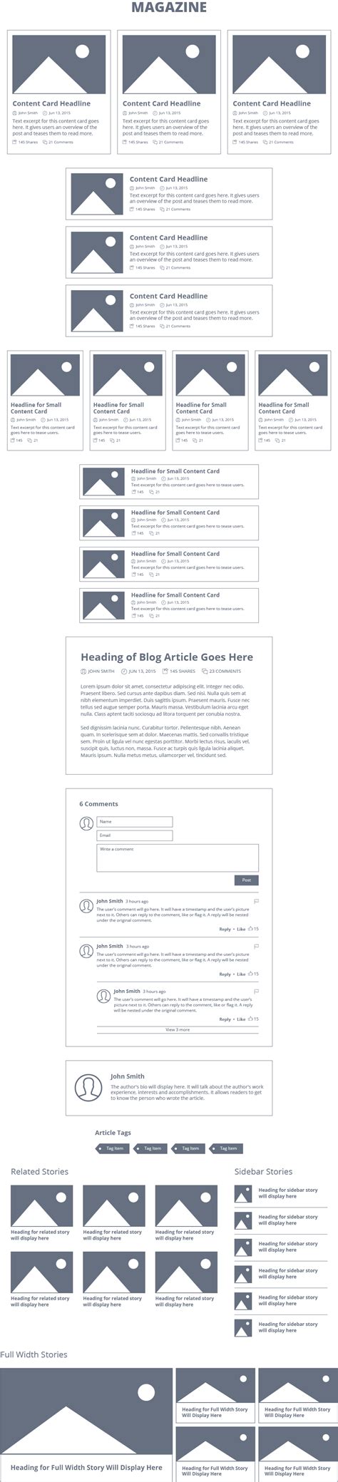 Wireframe Patterns Design At A Pro Level With Ease