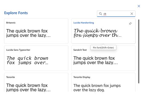 Microsoft Office Font Menu Updates And Features Office Watch