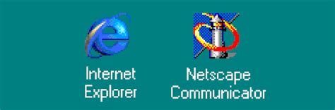 A Visual History Of The Browser Wars In Icons