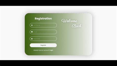 Dhanashree G On Linkedin Project On Simple Login And Registration Form Motioncut
