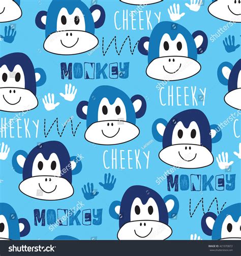 Monkey Repeat Images Stock Photos Vectors Shutterstock