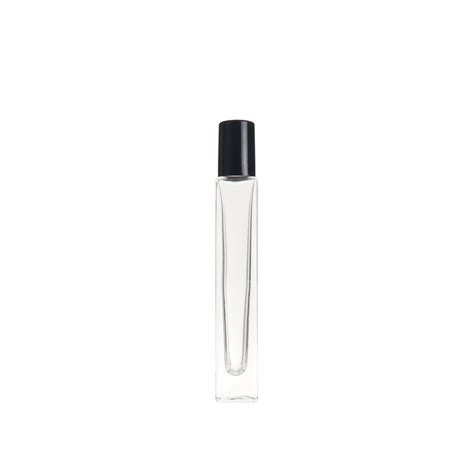 High Quality 10ml Empty Clear Square Perfume Eye Cream Roll On Glass