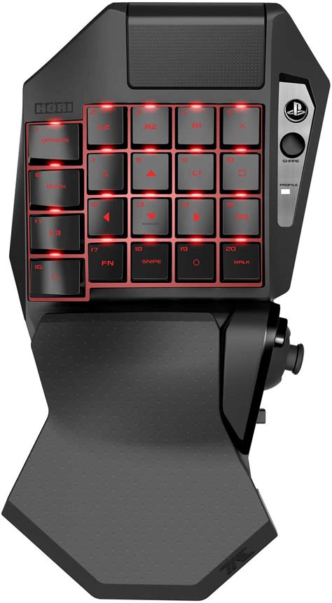 Hori Tac Pro Type M2 Programmable Keypad And Mouse Controller For Ps4