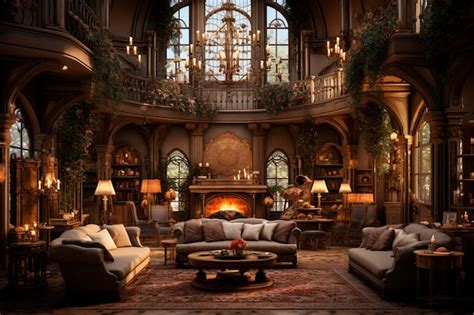 Premium Ai Image Classic Room Interior Design