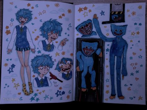 Huggy Wuggy Werewolf Art Art Fan Art