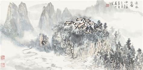 陈克永 家住白云中 鉴证备案 雅昌艺术网艺术品门户网站