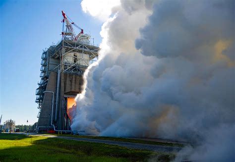 Blasting Beyond Nasa Ignites New Rs Engine Test For Moon Missions