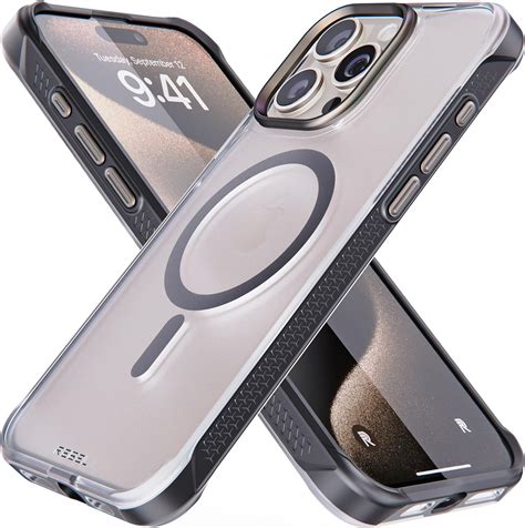 Rebel Clear Case For Iphone 15 Pro Max Frosted Series Gen