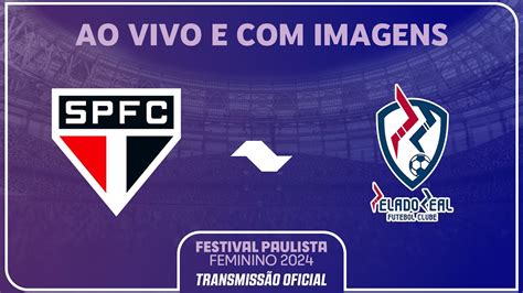 AO VIVO E IMAGENS SÃO PAULO X PELADO REAL RODADA 1 FESTIVAL
