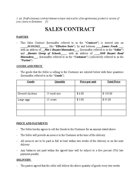 Agri Business Assignment 2 Download Free Pdf Agribusiness Sales