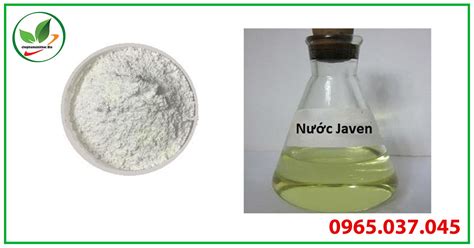 Công thức nước javen và cách điều chế nước javen