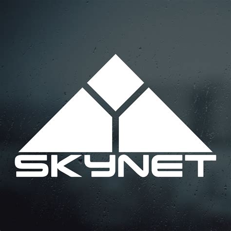 Skynet Logo Vinyl Decal Sticker Etsy