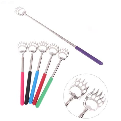 Retractable Hand Grip Bear Claw Soft Massage Tool Back Scratcher