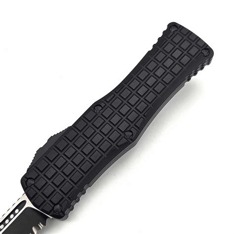 Microtech 703 2tfrsh Hera Single Edge Partial Serrated Frag Black