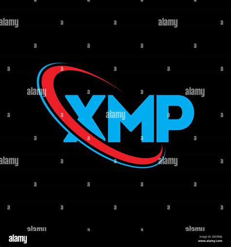Xmp Logo Xmp Letter Xmp Letter Logo Design Initials Xmp Logo Linked With Circle And Uppercase